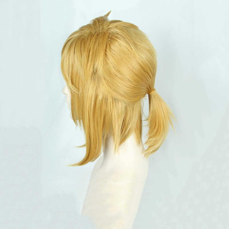 TLOZ: Breath of the Wild Link Golden Cosplay Wig – Winkcosplay