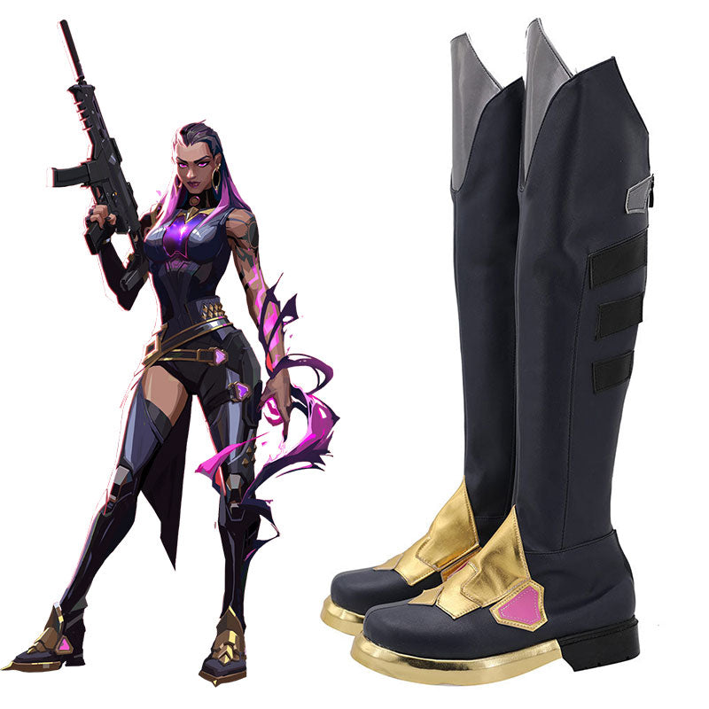 Valorant Reyna Shoes Cosplay Boots – Winkcosplay