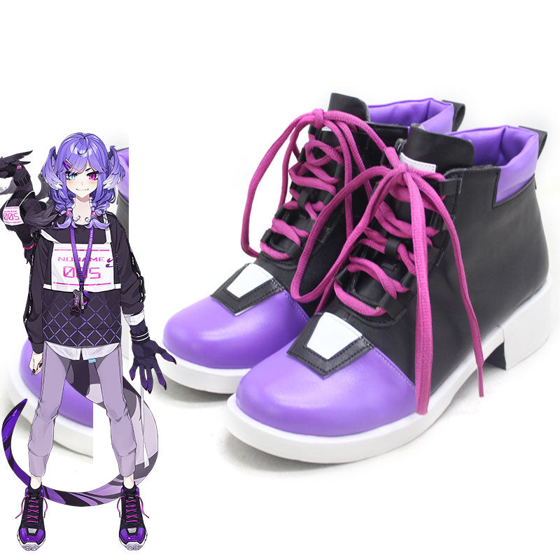 Virtual YouTuber Nijisanji OBSYDIA Selen Tatsuki Cosplay Shoes ...