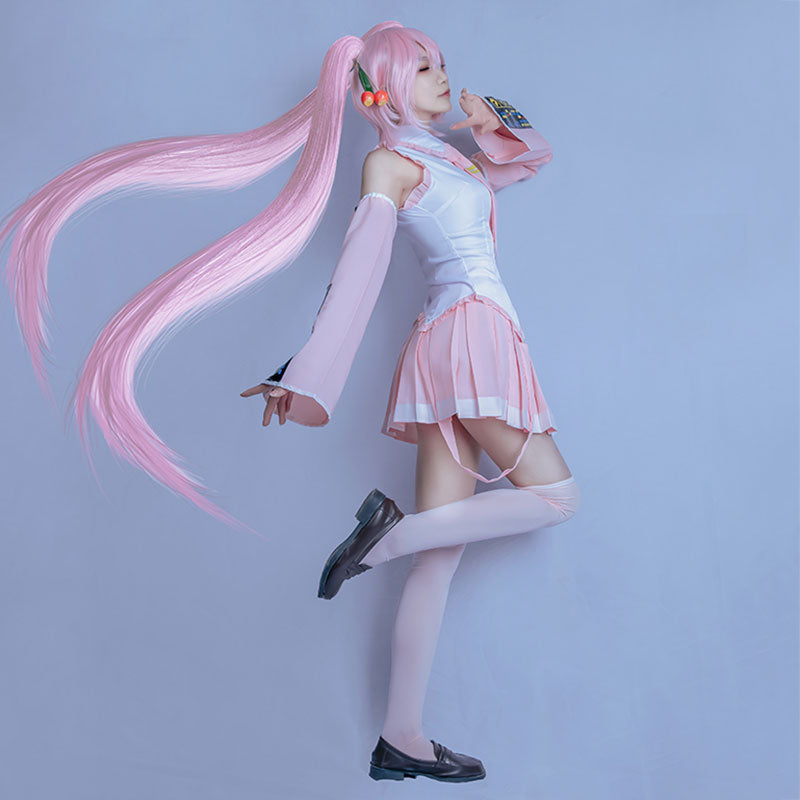 Vocaloid Hatsune Miku Sakura Miku Cosplay Costume – Winkcosplay